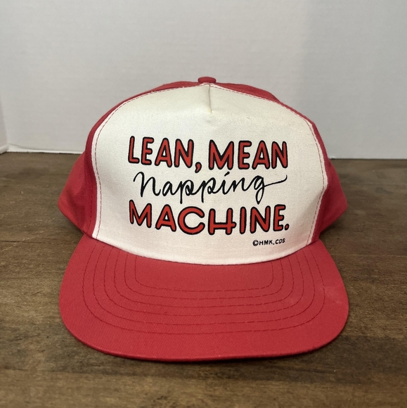 Accessories | Trucker Hat Cap Snap Back Funny Dad Joke Lean Mean ...